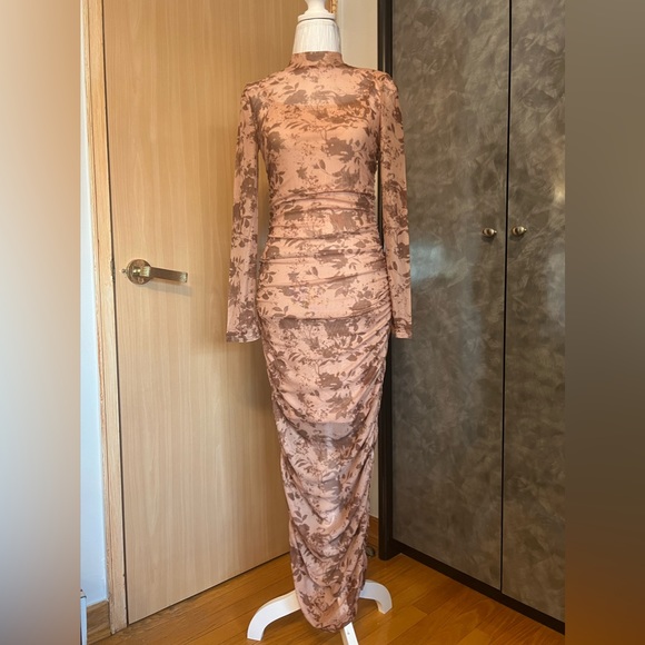SHEIN | Dresses | Mesh Cream Dress | Poshmark